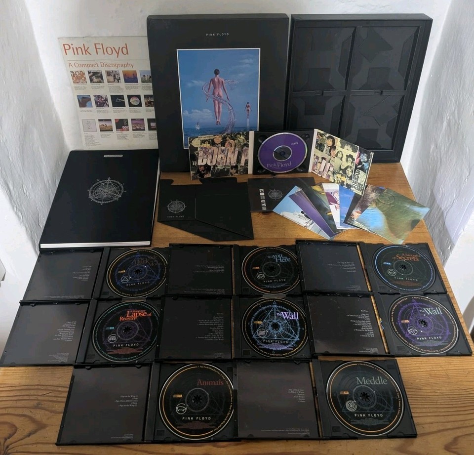 Pink Floyd – Shine On (RARE, 9 CD Box Set 1992) | eBay UK