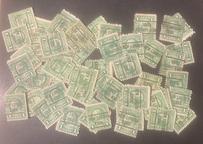 Postage Stamps For Crafting 1924 1c Green p11-10-1/2 Precancel #43 N ...