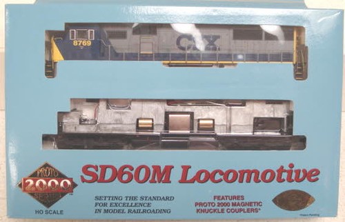 Proto 2000 30184 HO Scale CSX SD60M Diesel Locomotive #8769 NIB | eBay