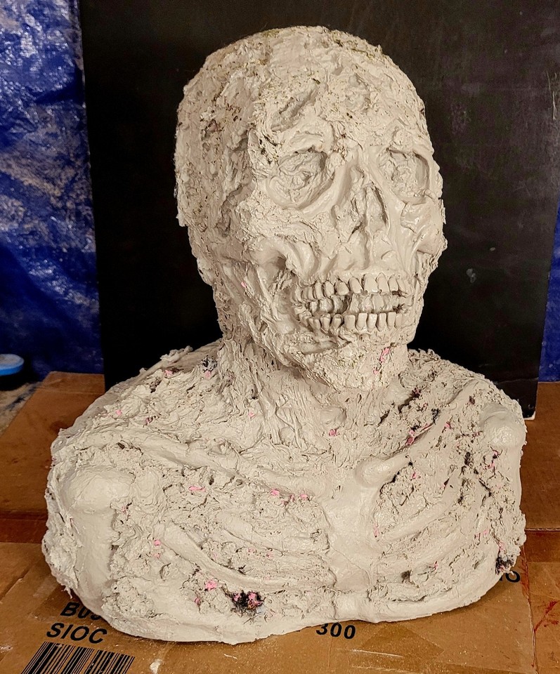 Creepshow 1982 Movie Dead Nate Savini 1:1 Scale Horror Bust Prop ...