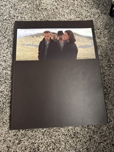 U2 Joshua Tree Spring 1987 Tour Concert Program Tour Book BONO THE EDGE ...