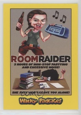 2018 Wacky Packages Go to the Movies Action Film Stickers Yellow Room ...