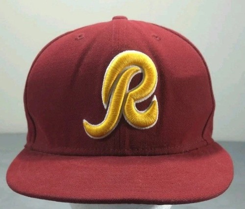 Washington Redskins Hat Cap Fitted 7 1/2 Football Vintage “R” Logo New ...