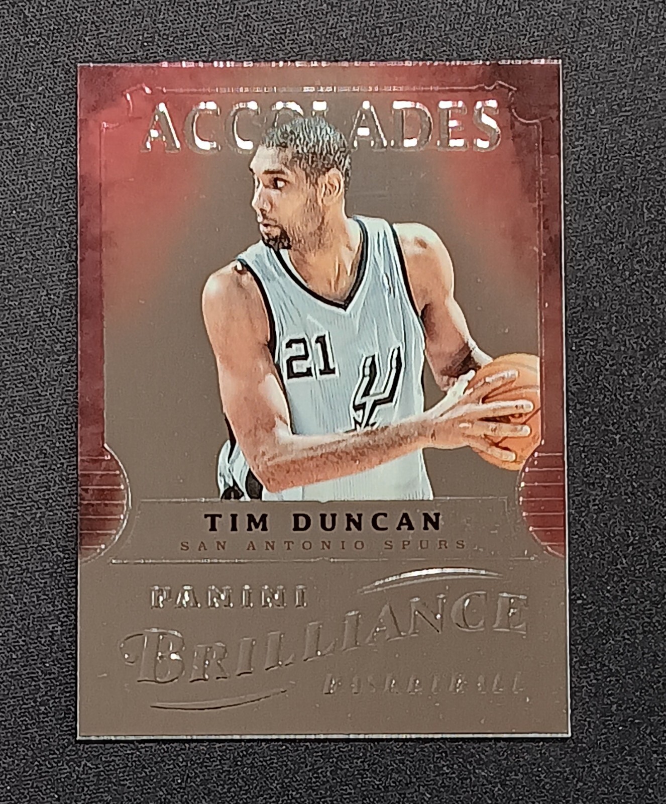 2012-13 Panini Brilliance Accolades #12 Tim Duncan - San Antonio Spurs ...