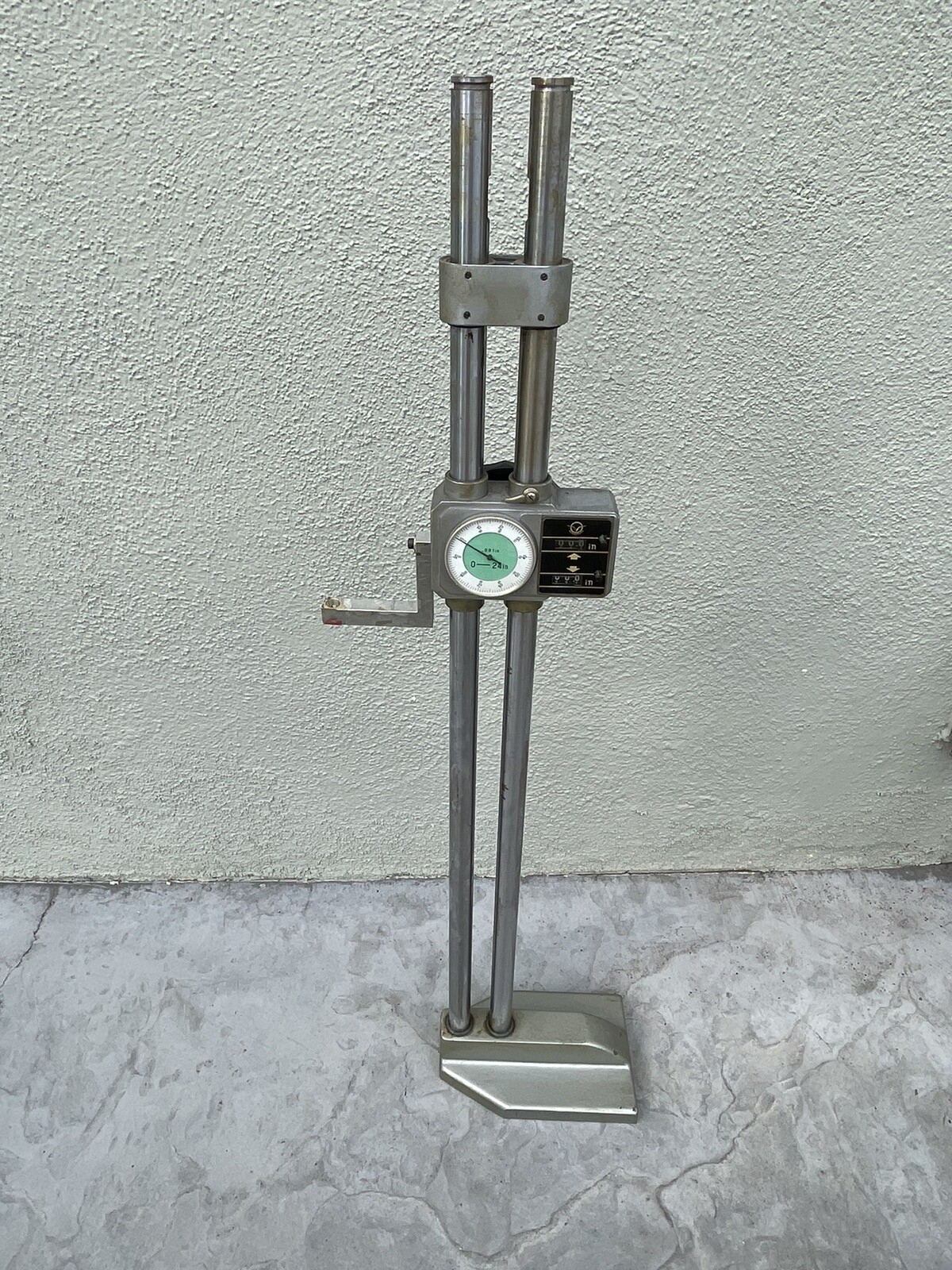 PRECISION DOUBLE BEAM 24" DIAL HEIGHT GAGE W/DIAL Aerospace | eBay