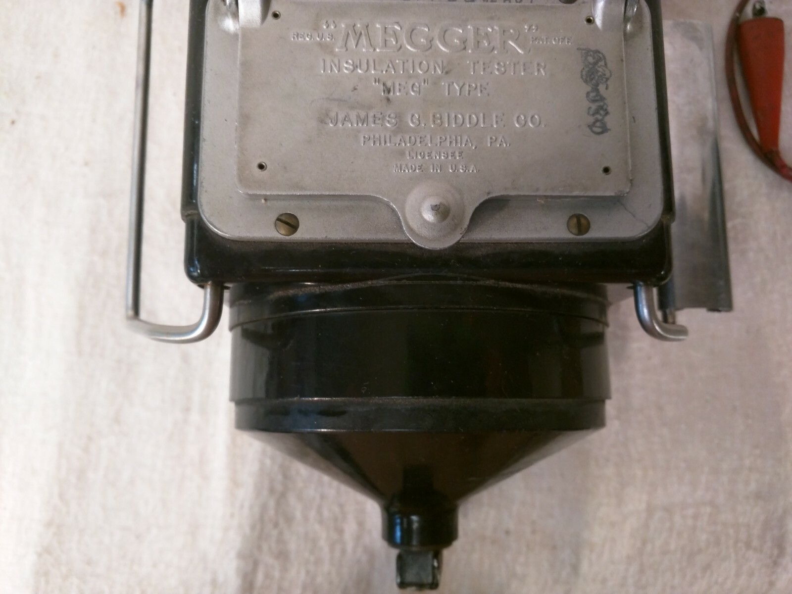 Megger Insulation Tester "Meg" Type - Hand Crank - Works! | eBay