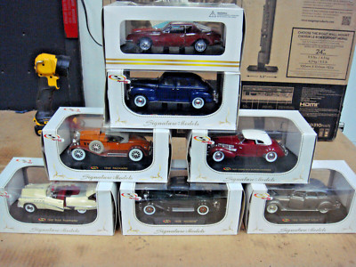 7 - Signature Models 1:32 Scale Diecast Cars In Original Boxes | eBay