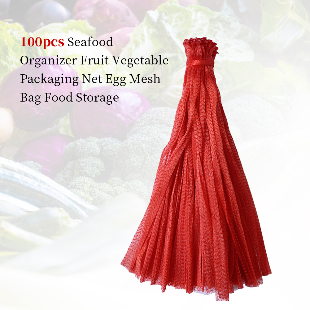 Packaging Net Shellfish Gardening Fruit Vegetable Food Storage Mesh Bag ...
