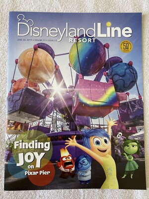 Disneyland Line Cast Member Exclusive Magazine Inside Out 6/20/19 Issue ...