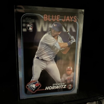 ⚾ 2024 Topps Series 1 Rainbow Silver Foil Parallel Spencer Horwitz ...