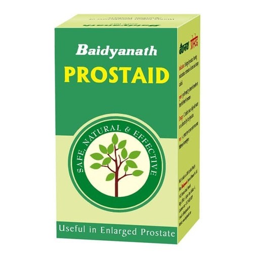 Prostaid Tablets by Baidyanath 50 Count | Herbal Cure for Prostate ...