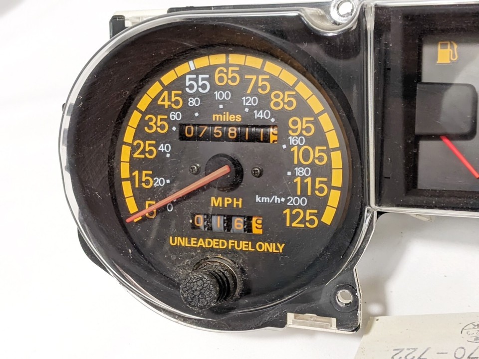 1986-1991 MITSUBISHI MONTERO PAJERO DODGE RAIDER Instrument Cluster ...