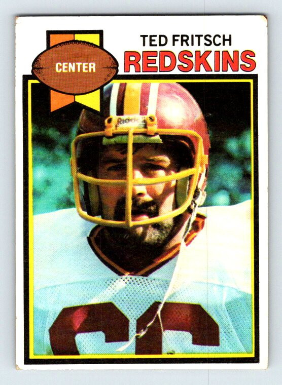 TED FRITSCH Washington Redskins 1978 Topps Football Card B211 | eBay