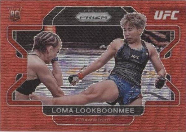 2022 Panini Prizm UFC - Ruby Wave Prizm #16 Loma Lookboonmee (RC) for ...