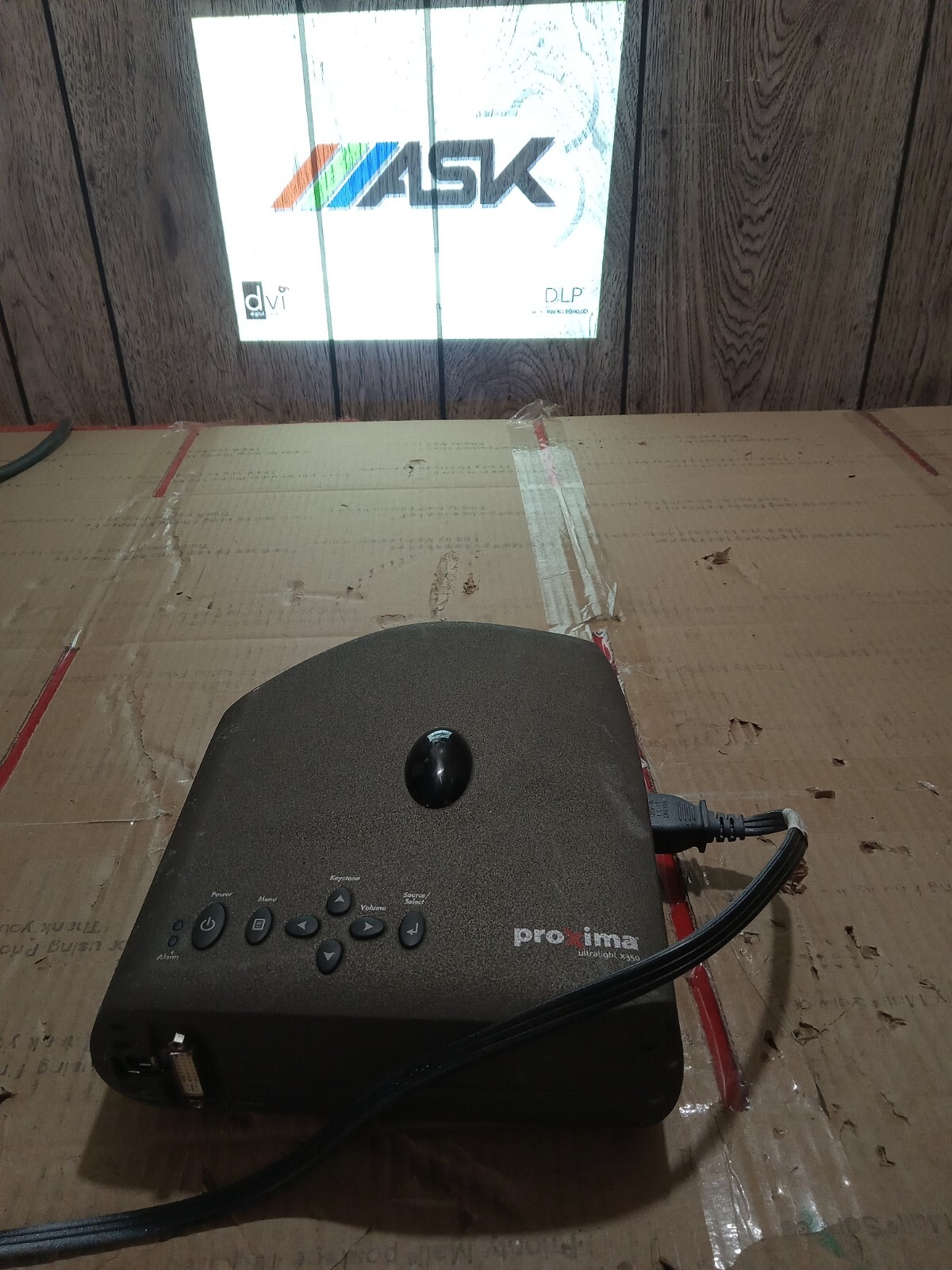 Tested! Pic Proof! Proxima Ultralight X350 DLP Projector | eBay
