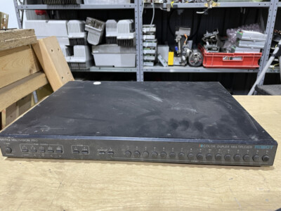 ROBOT MV96P-30 COLOR DUPLEX MULTIPLEXER 16 CHANNEL MULTIVISION PRO B206 ...