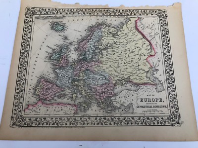 Entire US - 1871 Map