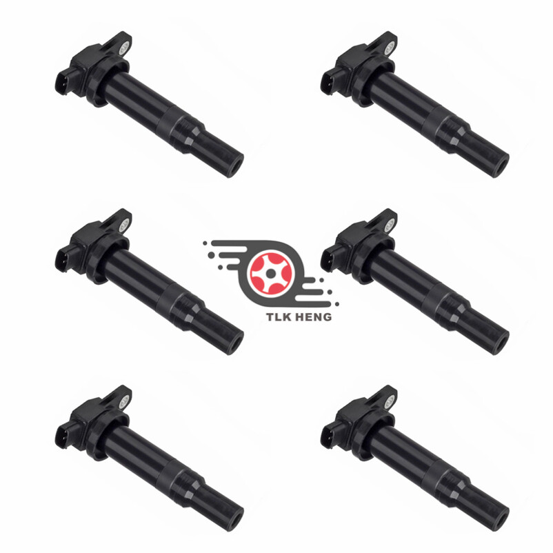 6PCS Ignition Coil 27301-3E400 For 2006-2010 Hyundai Santa Fe Optima ...