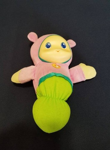 2011 Playskool Musical Light Up LULLABY GLOWORM Glow Worm Pink Plush ...