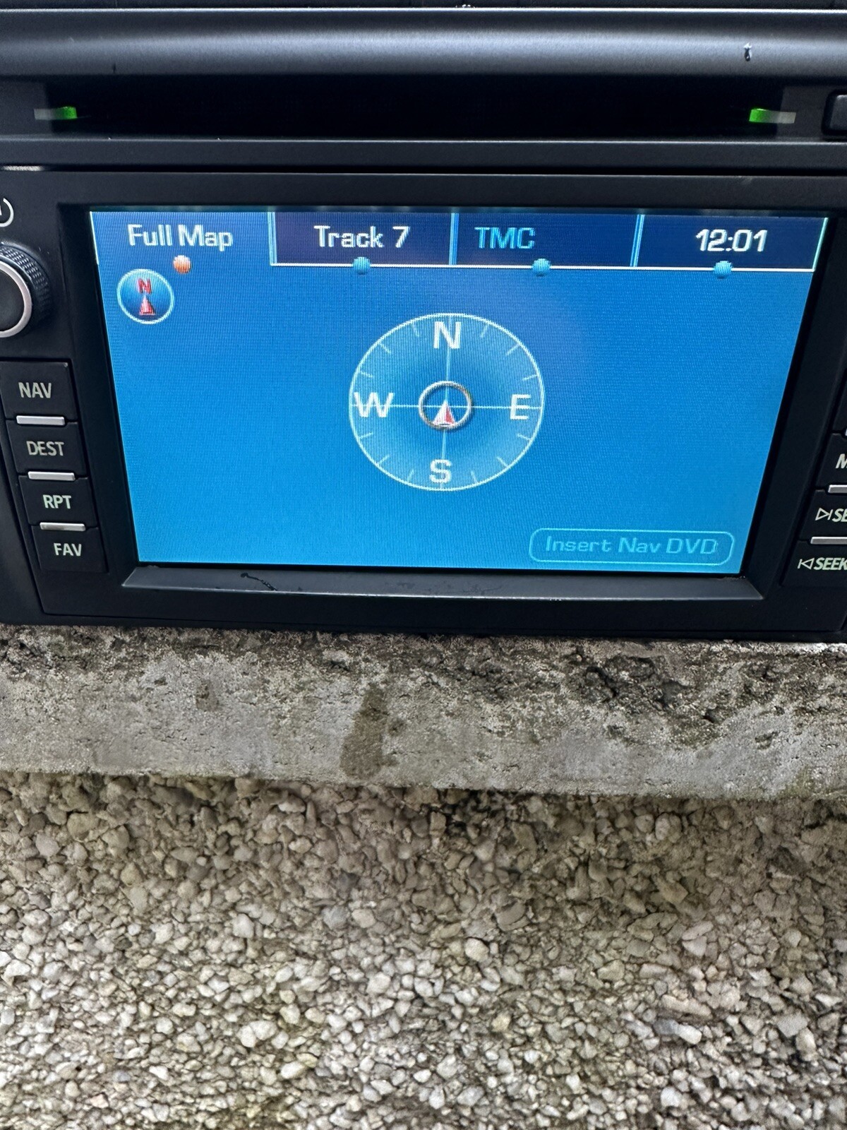 Used Genuine From 2006 SAAB 93 9-3 CD Stereo SAT NAV Screen Display ...