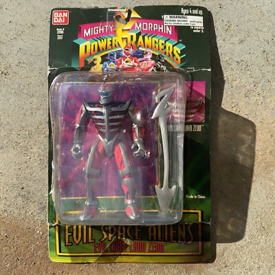 Mighty Morphin Power Rangers Evil Space Aliens Evil Light Lord Zedd ...