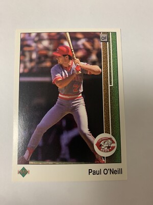 1989 Upper Deck Paul Oneill Cincinnati Reds | eBay