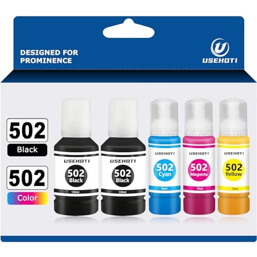 USEHOTI 502 Ink Refill Bottles Replacement for Epson 502 Ink (Not ...