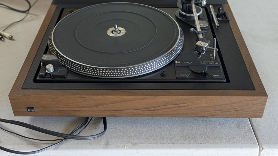 Vintage Dual CS-1257 Fully Automatic Belt Drive Turntable w/ Ortofon ...