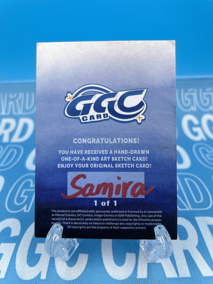 GGC Studio Vampirella Artist Hand Drawn Auto Sketch Card 1/1 #S | eBay