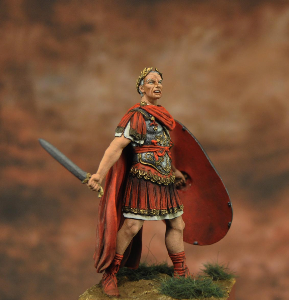 Julius Caesar Roman Emperor 54mm Painted Tin Toy Soldier Pre-Sale | Art ...