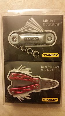 NEW!!! STANLEY Mini Multi Tool & Socket Set | eBay