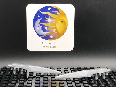 HERO Factory LEGO Brand Weapon Long Blade Flexible (92218) Flat Silver ...