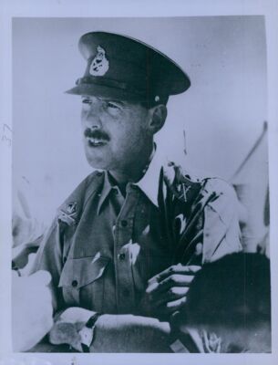 1944 Lt Gen Sir Oliver Leese Corp Commander Press Photo | eBay