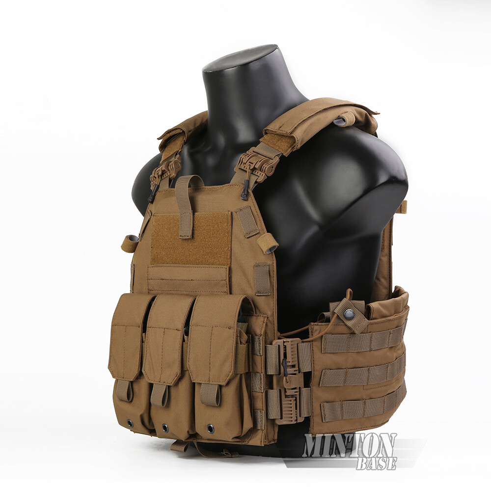 Emerson LBT-6094K Tactical Quick Release Vest Molle Combat Armor Plate ...