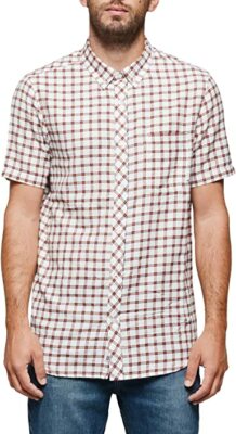 ELEMENT Men's S/S Button-Up Shirt GOODWIN - 4BW - Medium - NWT | eBay