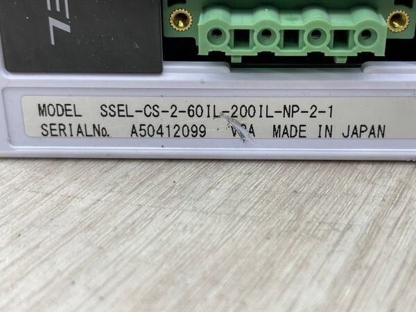 IAI SSEL-CS-2-60IL-200IL-NP-2-1 Standard Type 2 Axis 100V Program ...