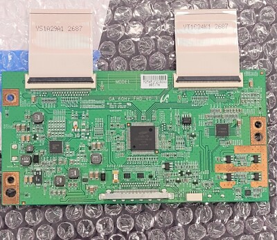 SANYO DP46142 T-CON CONTROL BOARD with LVDS ribbons , GA_60Hz_FHD_V0.3 ...