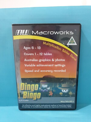 Macro works Dingo Bingo 🕹️ PC GAME🕹️ FREE POST | eBay Australia