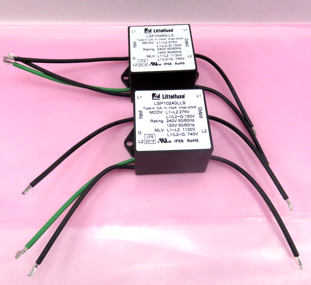 Lot of 2 Littelfuse LSP10240LLS LSP10 Series Surge Protection Modules ...