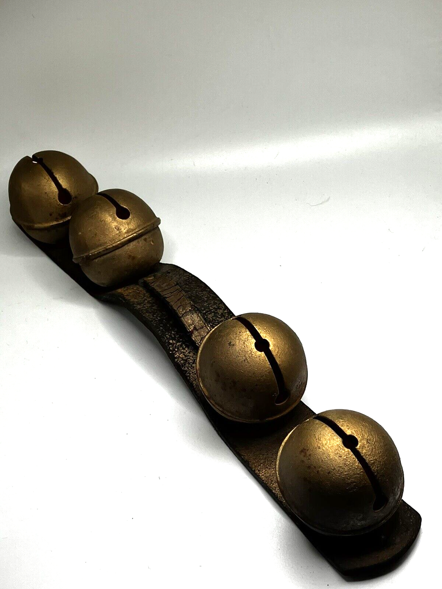 Harness Sleigh Bells Victorian Antique Sleigh Bells Set Size 1 15 On