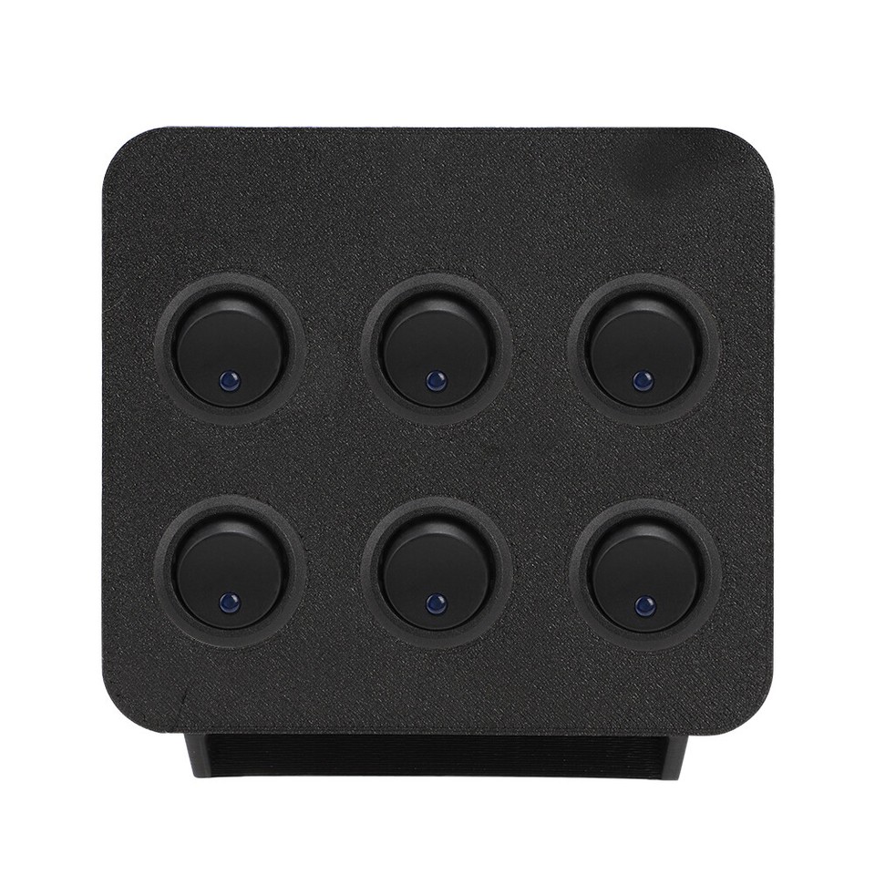 For Silverado Sierra Switch Panel 6 Blue LED Switches GMC GM Chevrolet ...