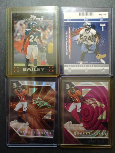 Champ Bailey 7 Card Lot. 3 Rookie Cards. | eBay