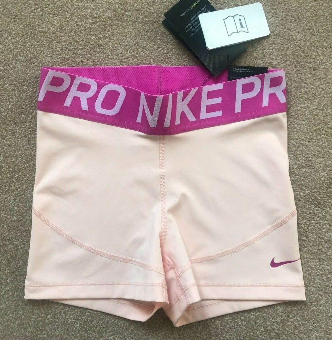 White Nike Pros