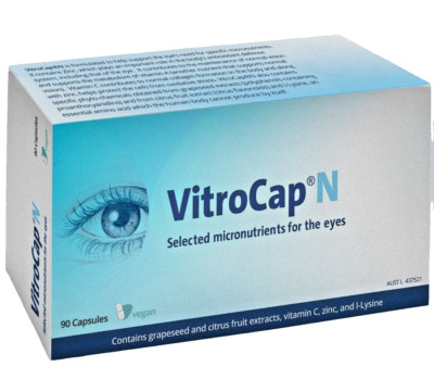 Vitrocap N 1 X 90 for vitreous floaters - newly formulated 1 capsule a ...