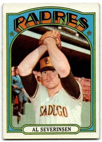 1972 Topps Al Severinsen San Diego Padres #274 | eBay