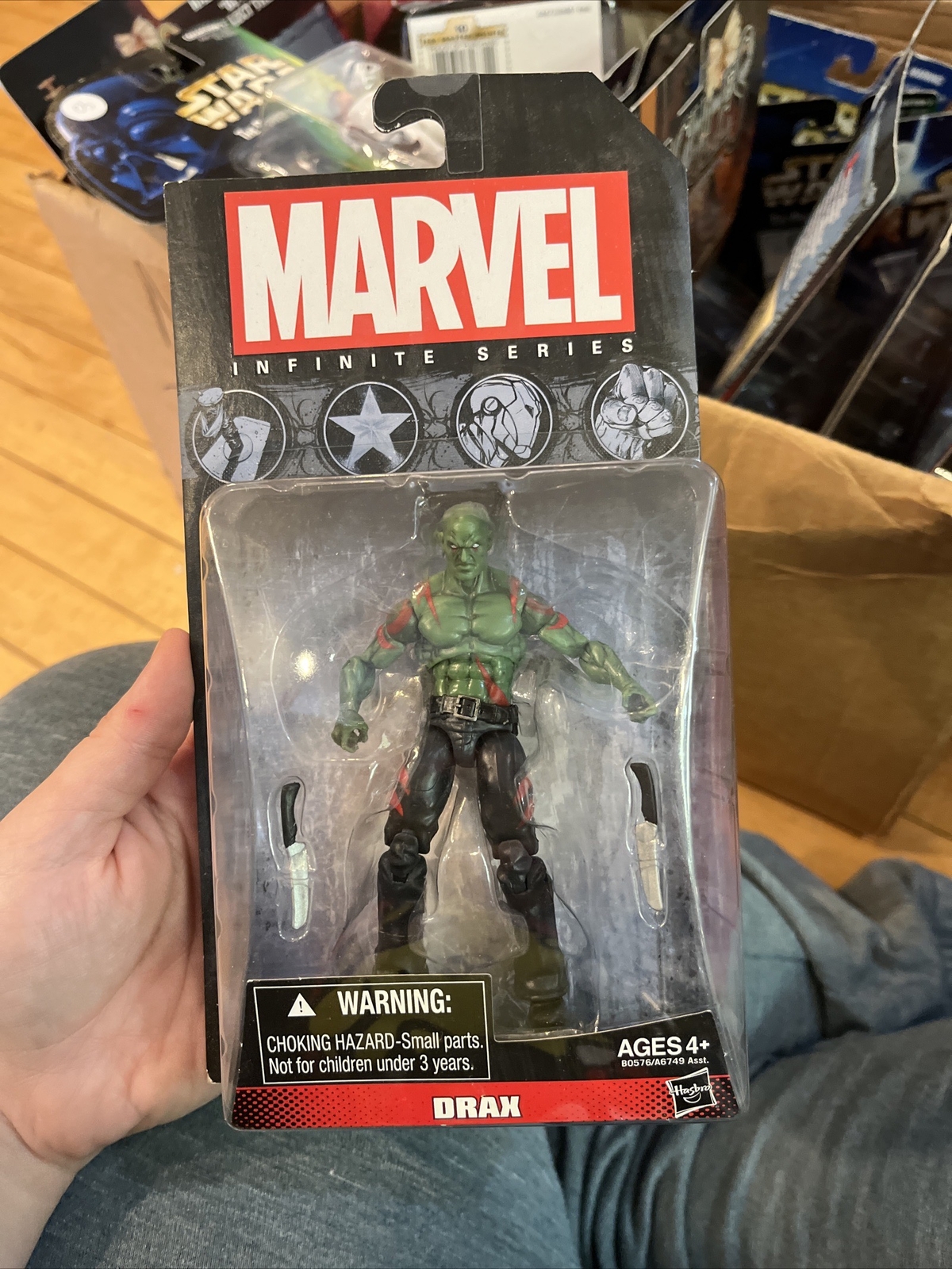 MARVEL GUARDIANS OF THE GALAXY DRAX 2014 ACTION FIGURE INFINITE SERIES ...