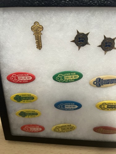 Vintage State Fair of Texas Pin Lot of 23 Antique Opening & Dallas Day ...