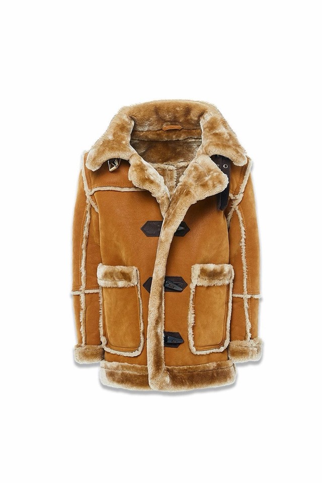 Jordan Craig Denali Shearling Jacket FUR KIDS COGNAC WHEAT TAN BOYS ...