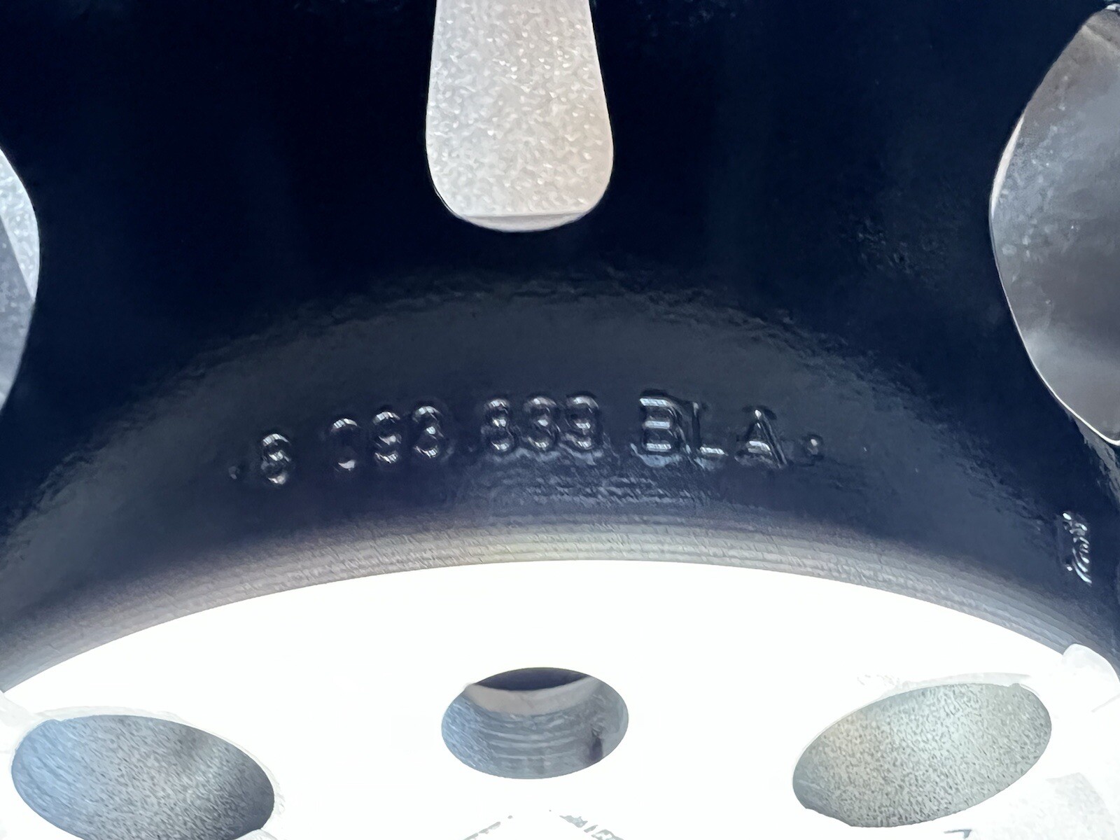 Set of FOUR BRAND NEW GENUINE OEM BMW G80 M3 G82 G83 M4 Black 826M ...