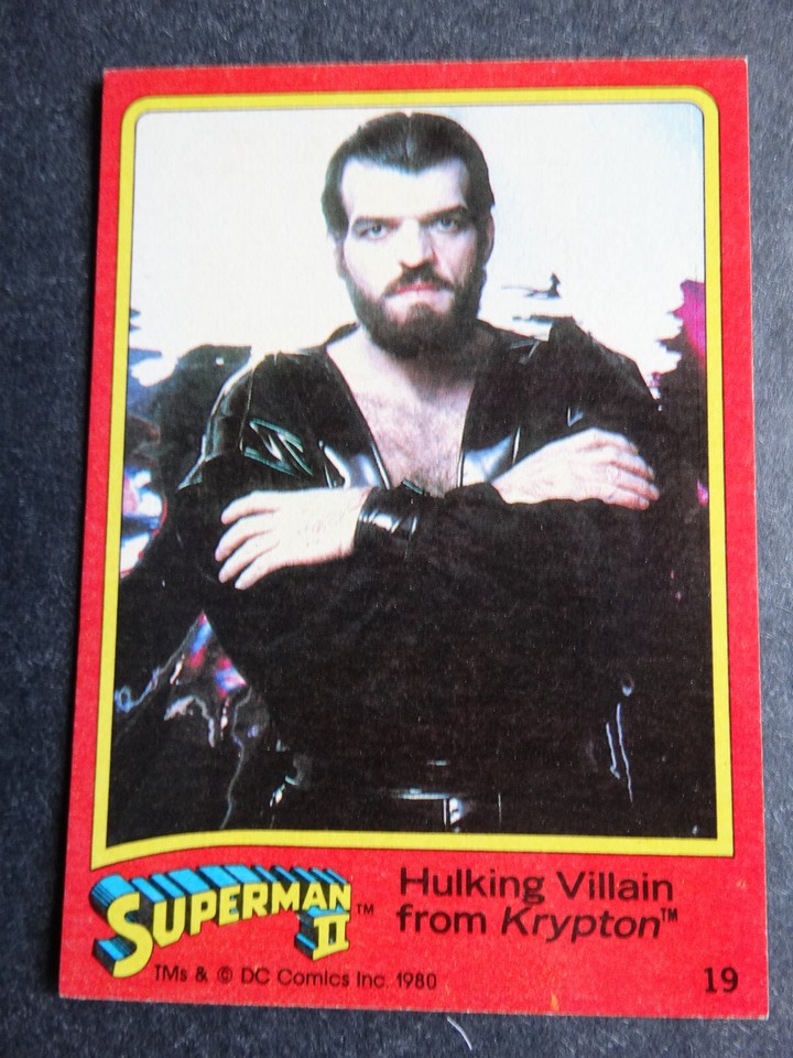 1980 Topps Superman II 2 Movie Trading Card Complete Your Set U You ...